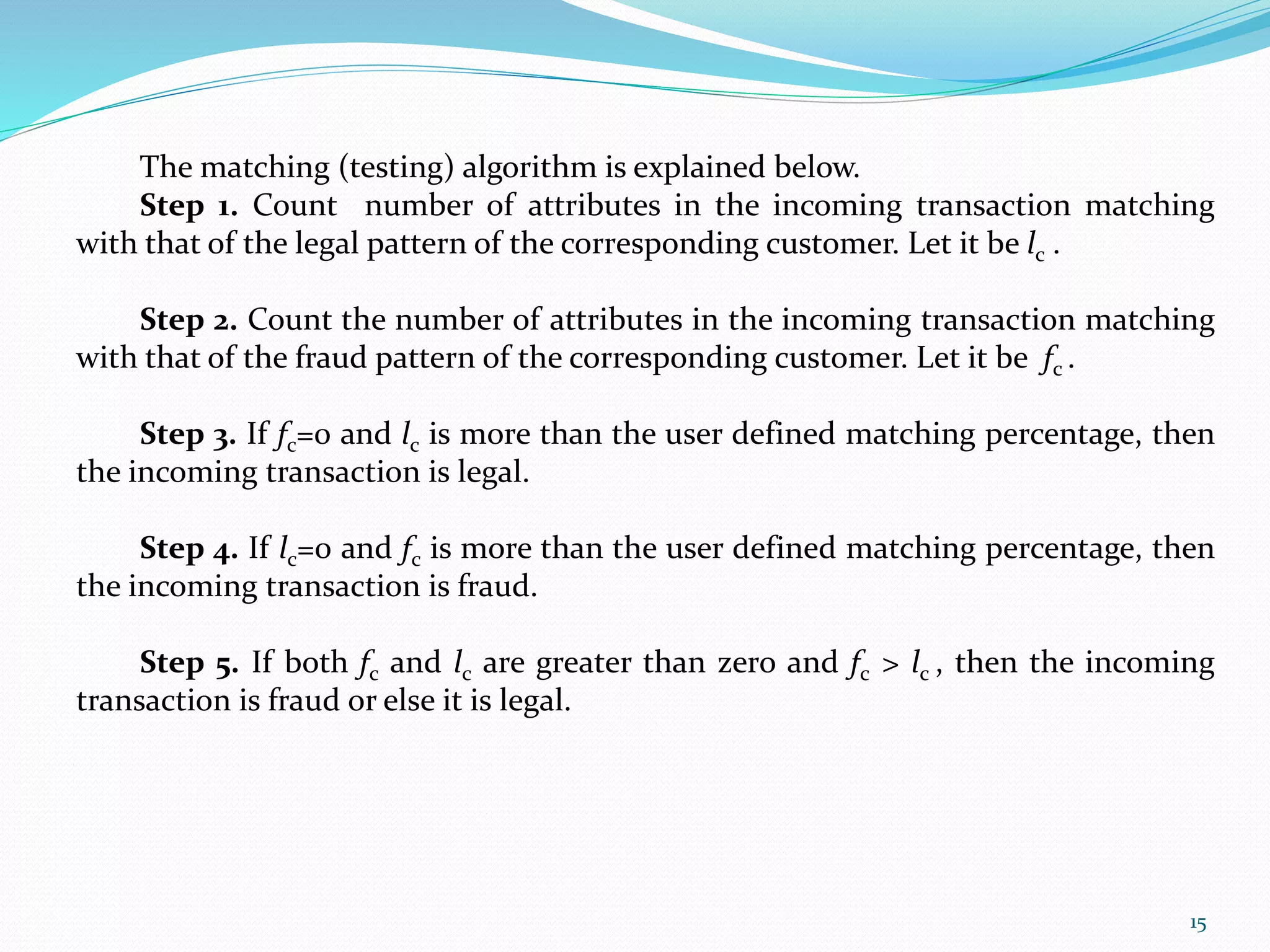 Credit card fraud dection | PPTX