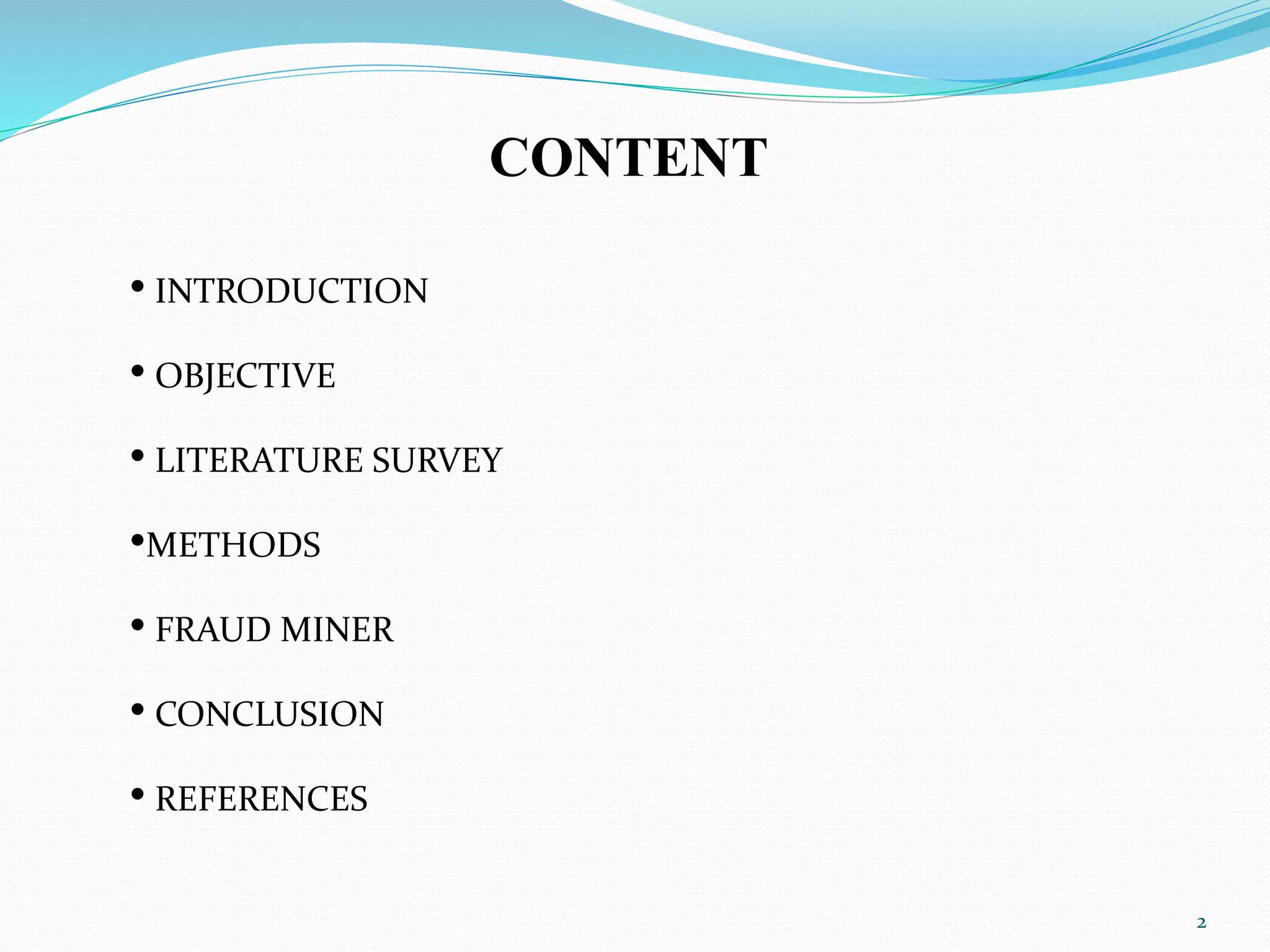 Credit card fraud dection | PPTX