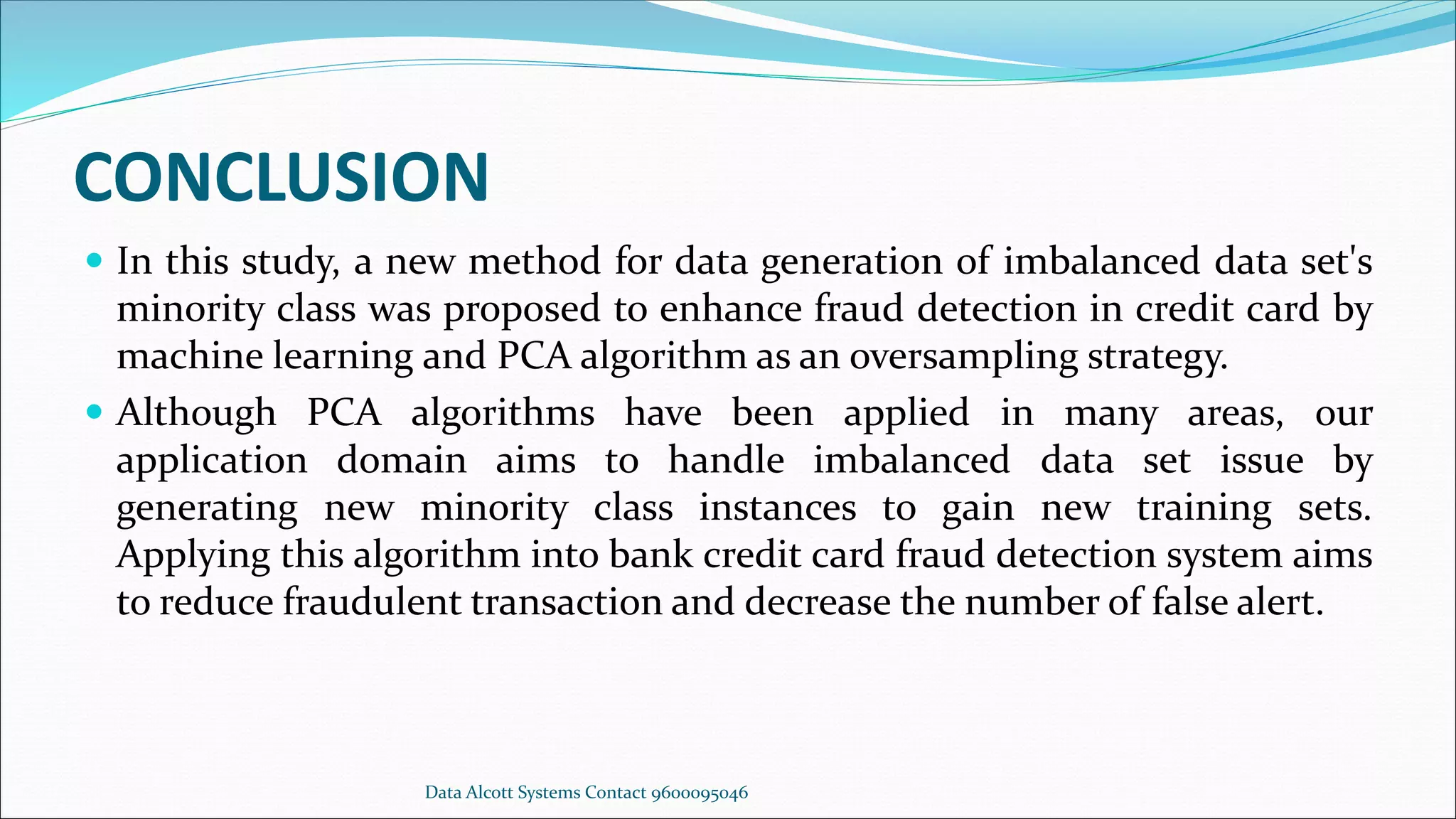 Credit card fraud detection through machine learning | PDF