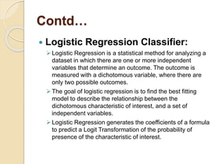 Credit card fraud detection using machine learning Algorithms | PPTX