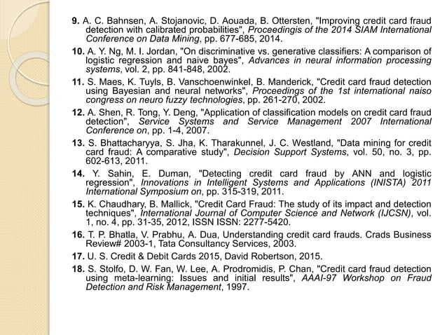 Credit card fraud detection using machine learning Algorithms | PPTX ...