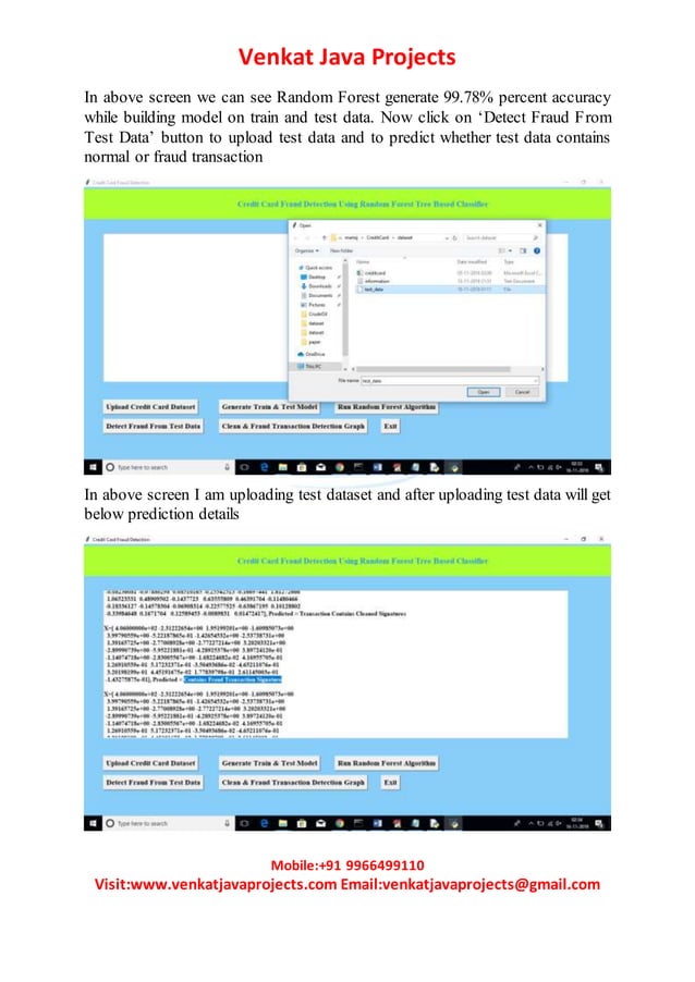 Credit Card Fraud Detection Using Random Forest And Cart Algorithm Pdf