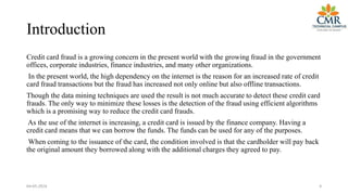 credit card fruad detection from the fake users.pptx