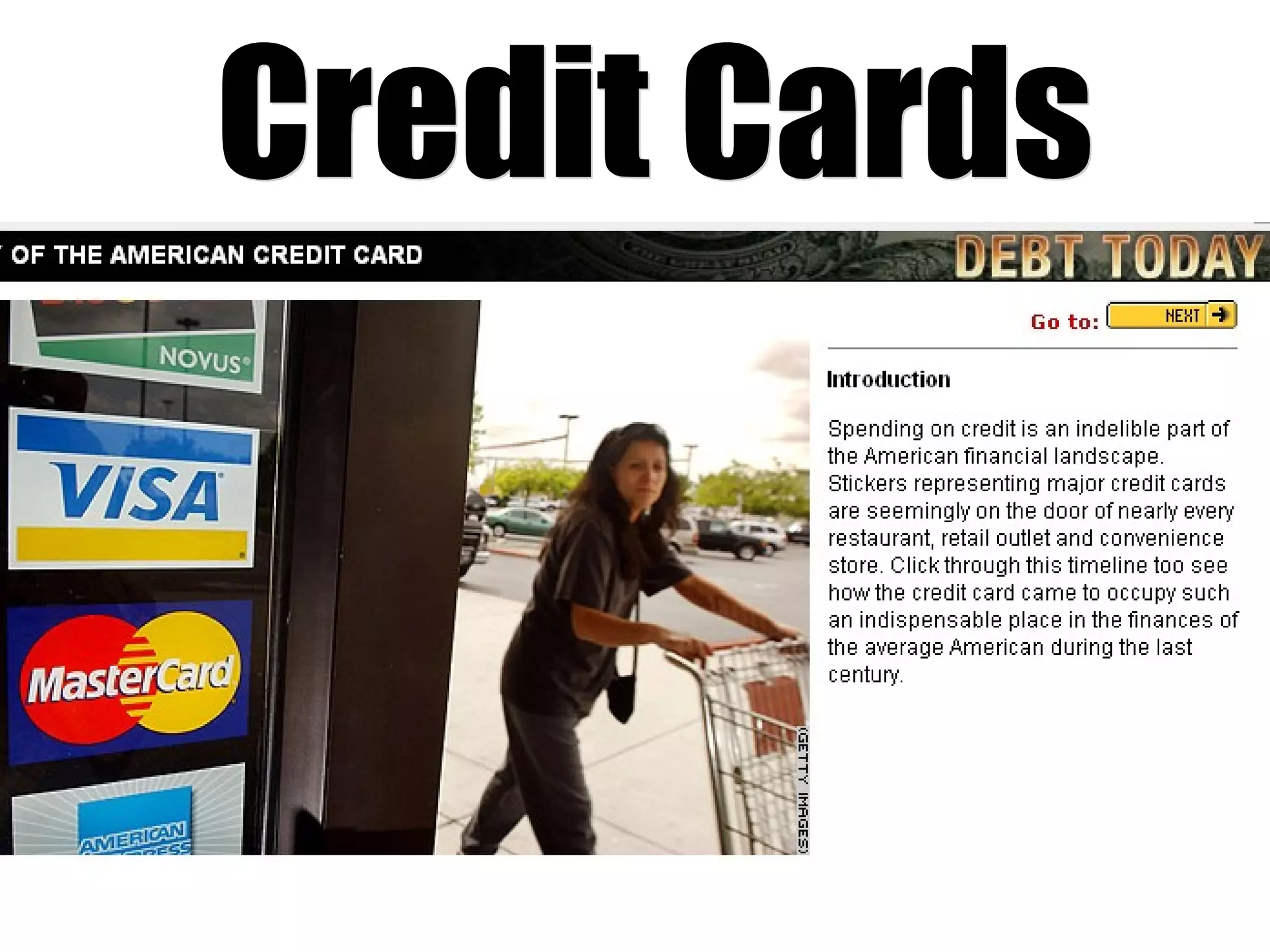 Credit Card History | PPT