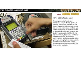 Credit Card History | PPT