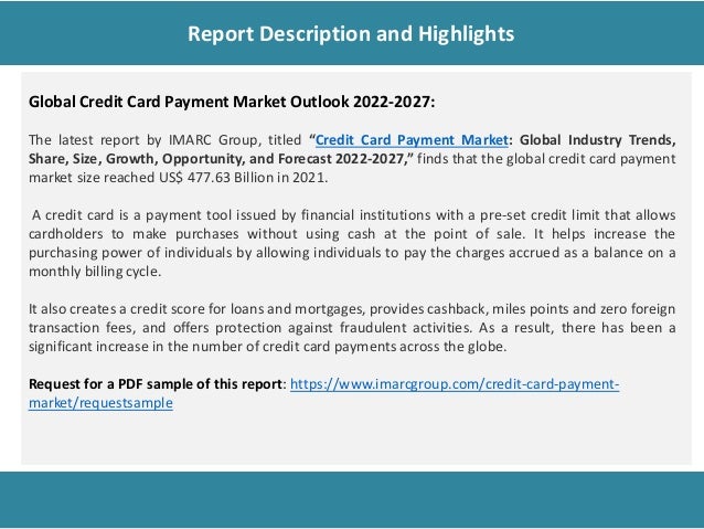 Credit Card Payment Market Analysis, Top Companies, New Technology ...