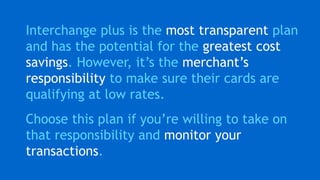 Credit card processing 101: How to Choose the Right Pricing Structure ...