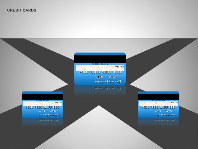 Credit Cards Shapes for PowerPoint