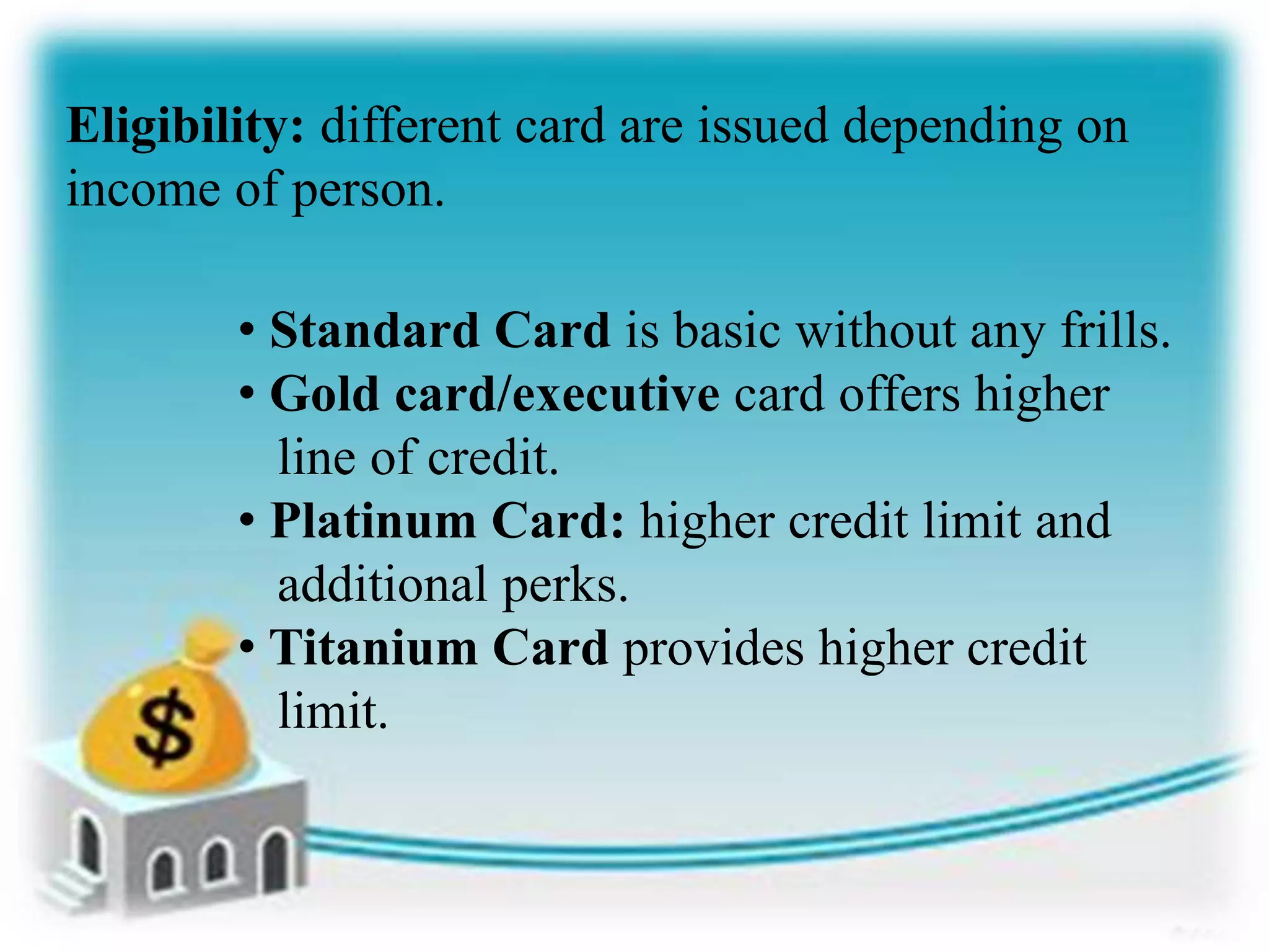 Credit cards ppt | PPTX