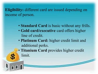 Credit cards ppt | PPTX
