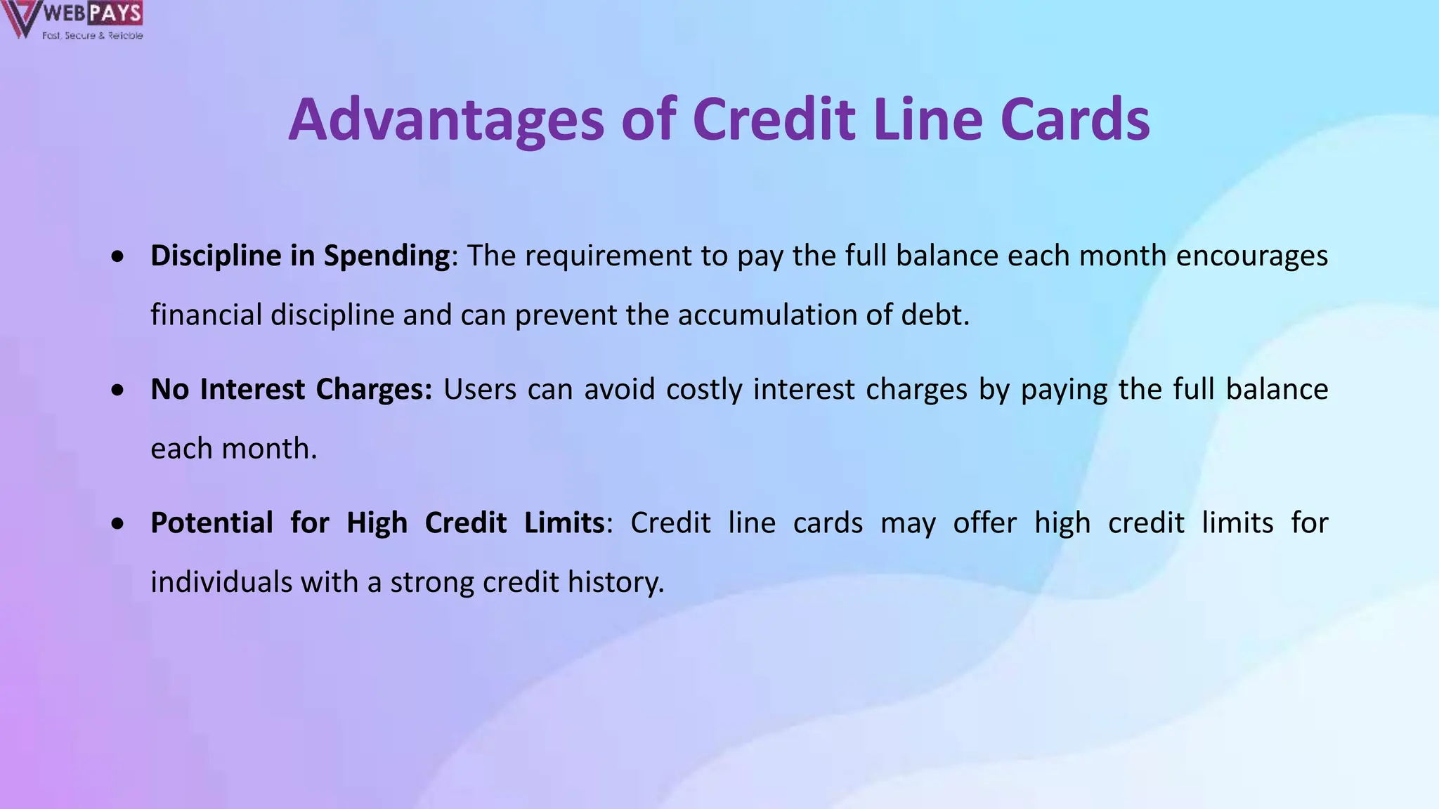 Credit Card vs Credit Line Card which is better and why | PPT