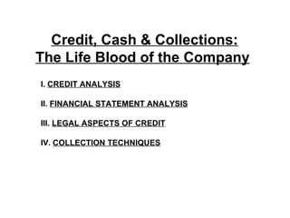Credit, Cash, and Collections | PPT