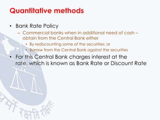 Credit control by_central_bank | PPTX