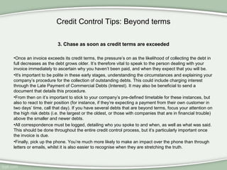 Credit control tips | PPT