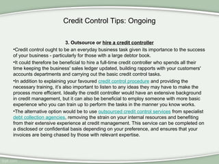 Credit control tips | PPT