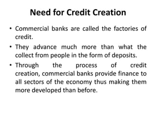 Credit Creation | PPTX