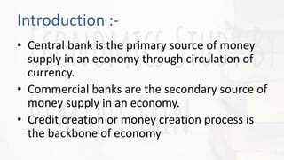 Credit creation | PPTX