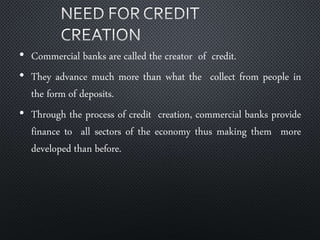 Credit creation and money multiplier | PPTX
