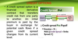 CREDIT DERIVATIVES | PPTX