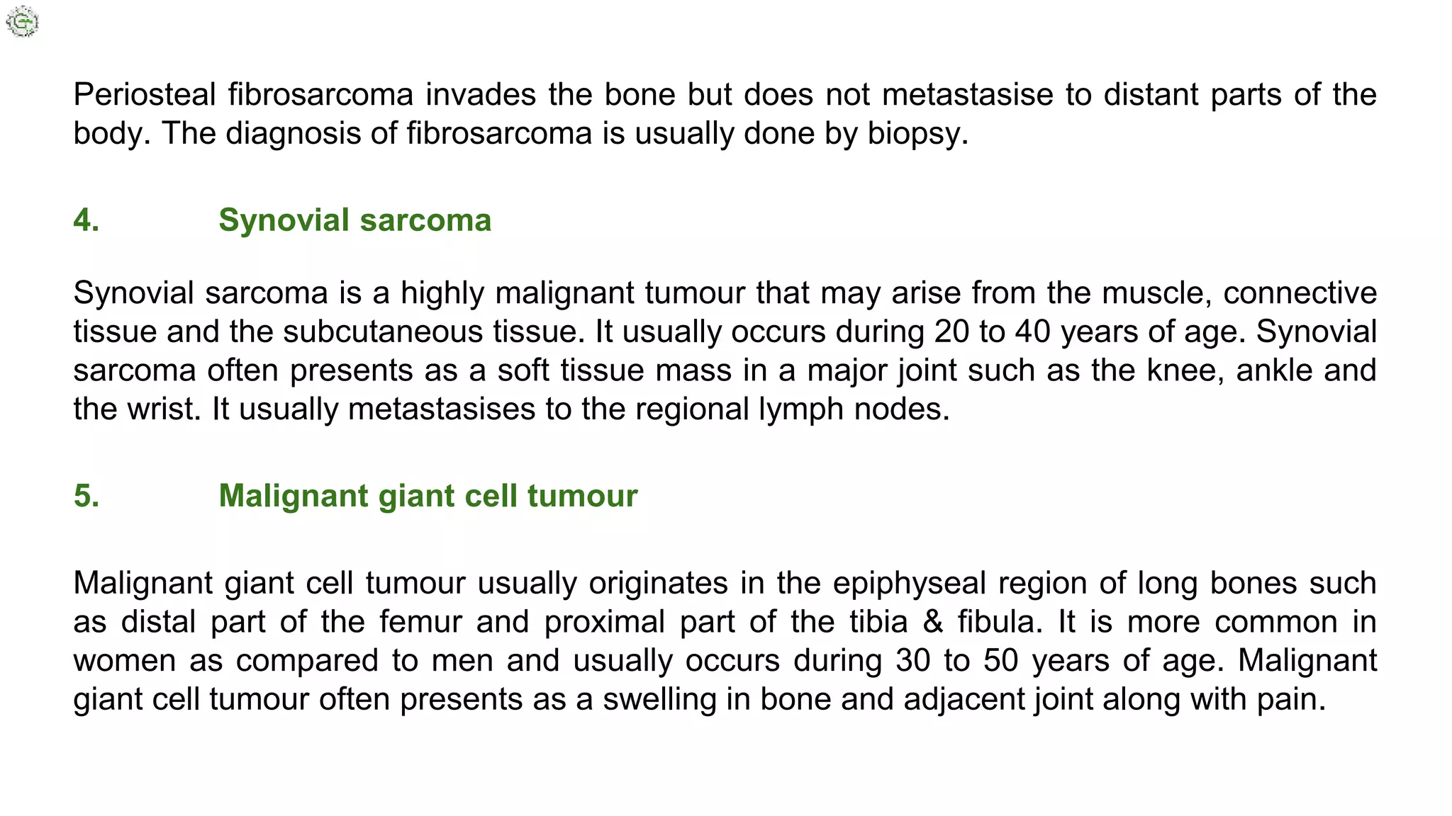 Bone Cancer | PPTX