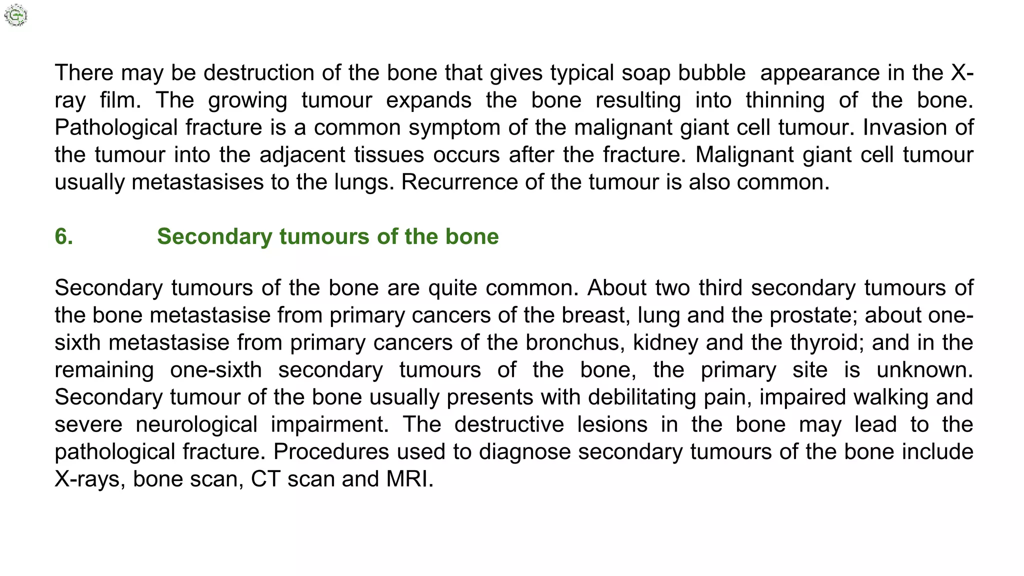 Bone Cancer | PPTX