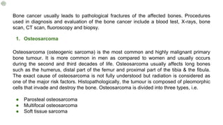 Osteogenic Sarcoma Cancer