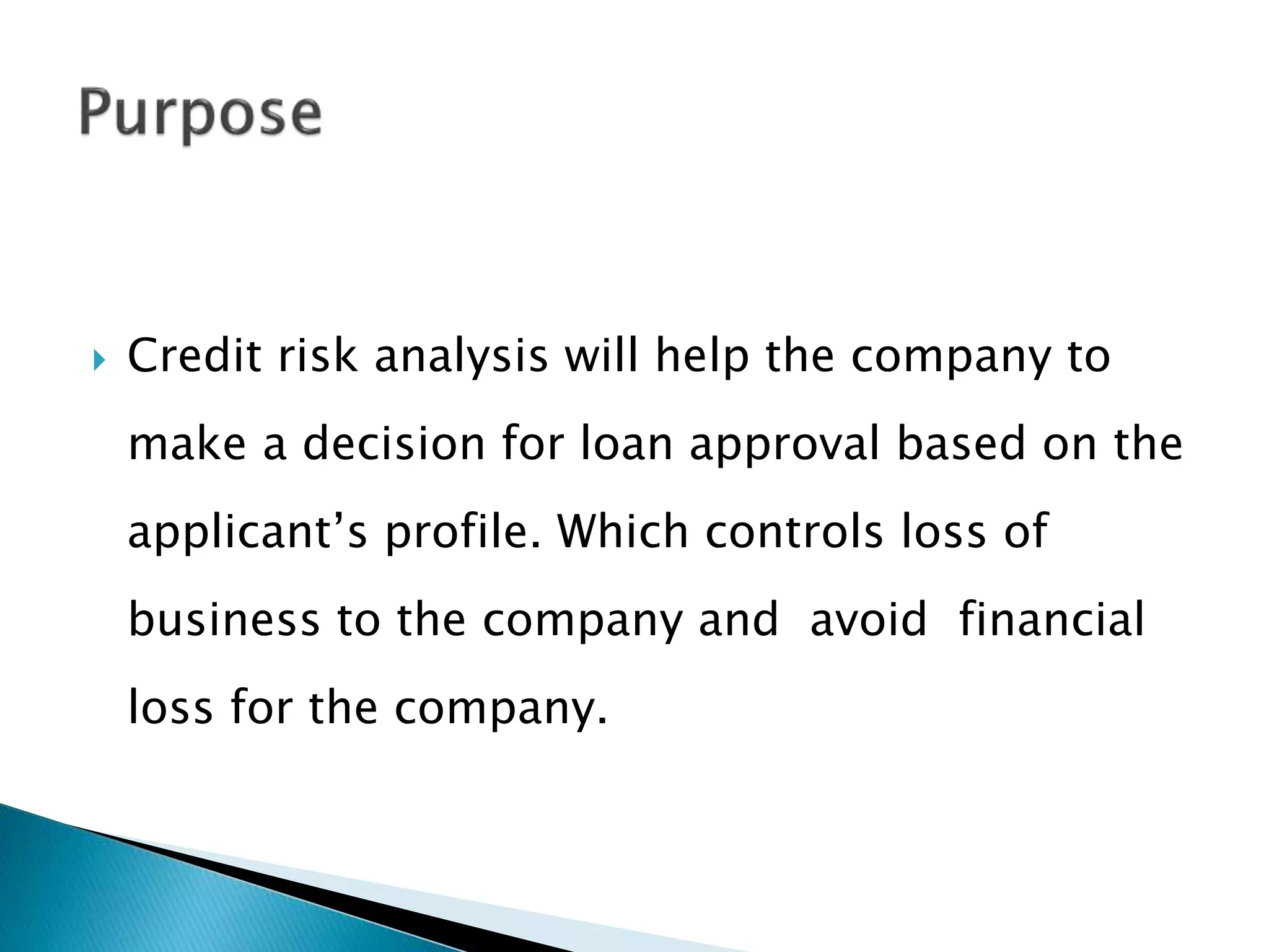 Credit eda case study presentation | PPTX