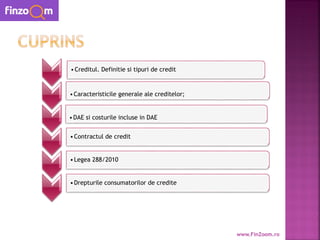 Creditele si drepturile consumatorilor | PDF