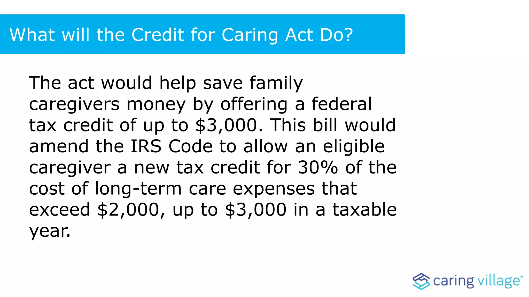Credit Caring Act | PPTX