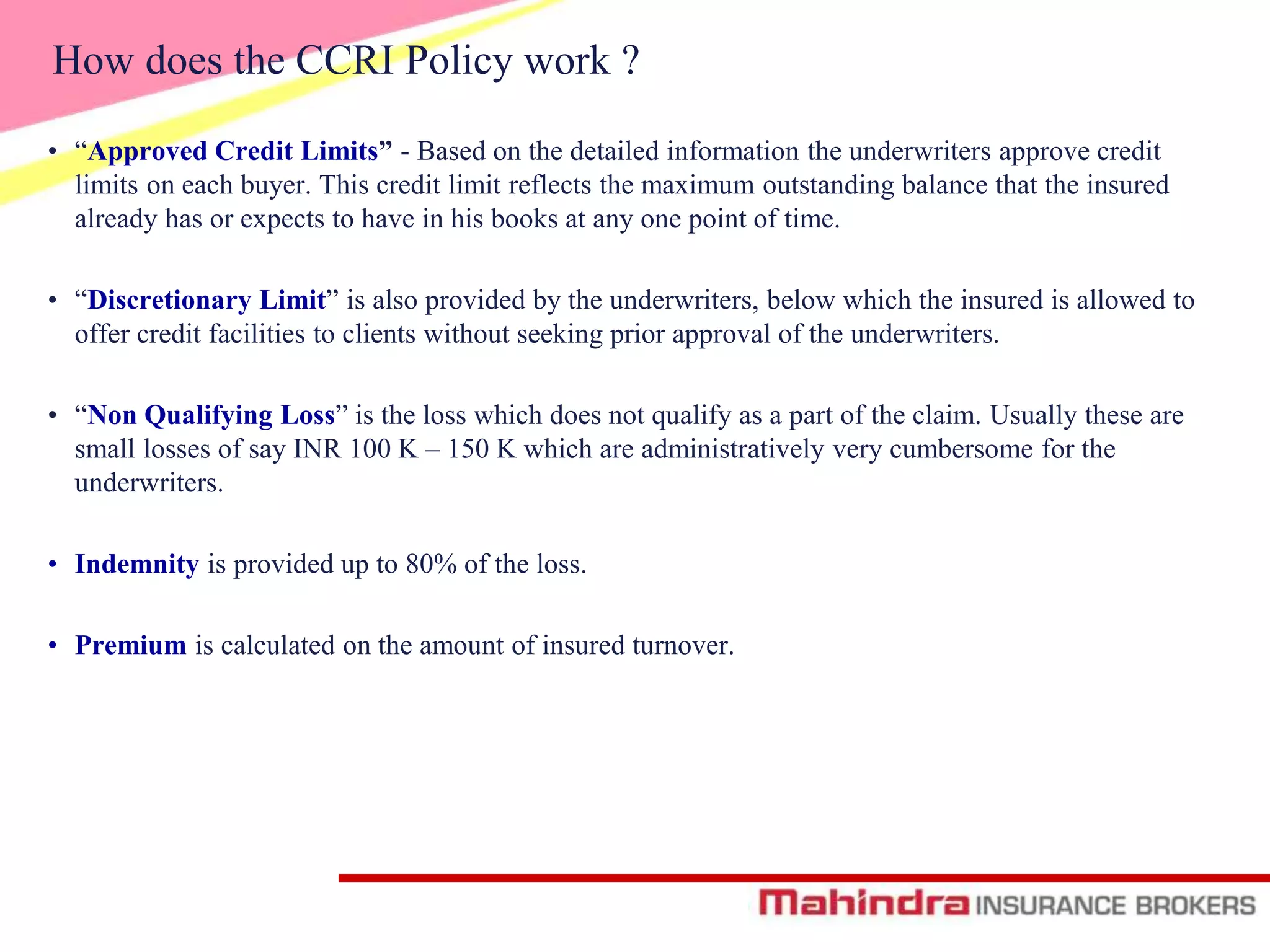 Credit Insurance -Detailed presentation.pptx