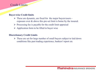 Credit Insurance -Detailed presentation.pptx