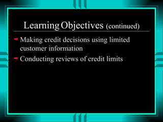 Credit Investigations | PPT