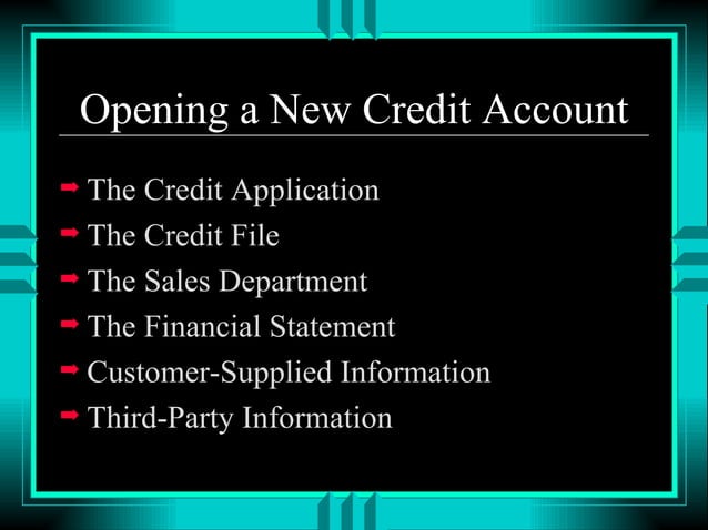 Credit Investigations | PPT