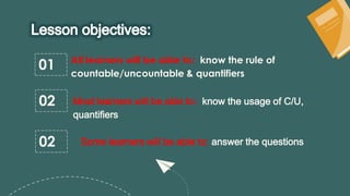 lesson plan for eight grade, credit lesson | PPTX