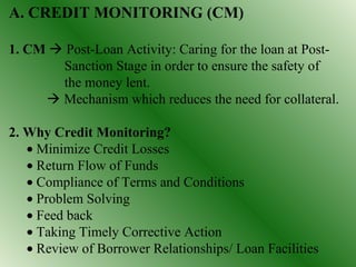 Credit monitoring & early alert process | PPT
