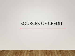 Needs and Sources of Credit in Indian Agriculture | PPTX