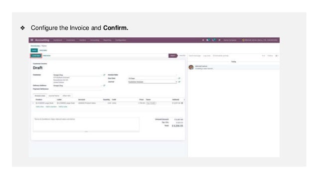 What is Credit Notes in Odoo 15 Accounting | PPTX