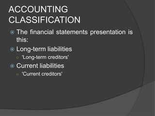 Creditors and accounts payable | PPTX