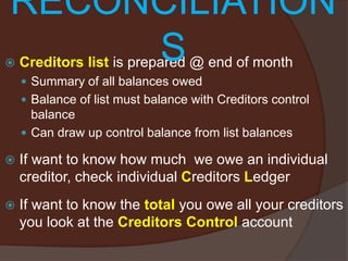 Creditor's Reconciliation Statement.ppt