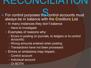 Creditor's Reconciliation Statement.ppt