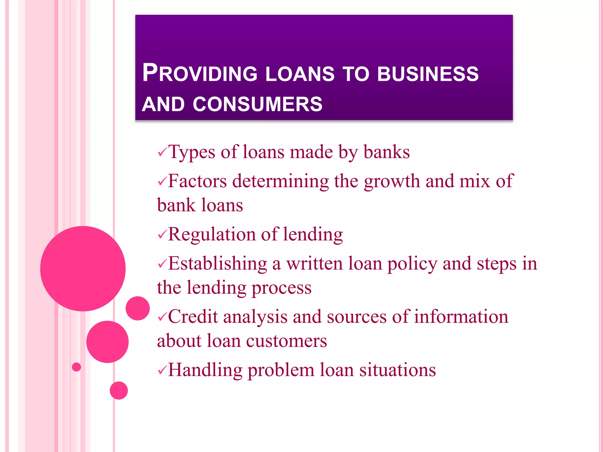 Credit ppt | PPTX | Business Loans | Business Banking & Finance