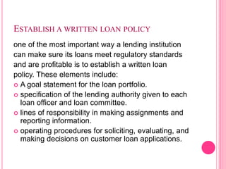 Credit ppt | PPTX | Business Loans | Business Banking & Finance