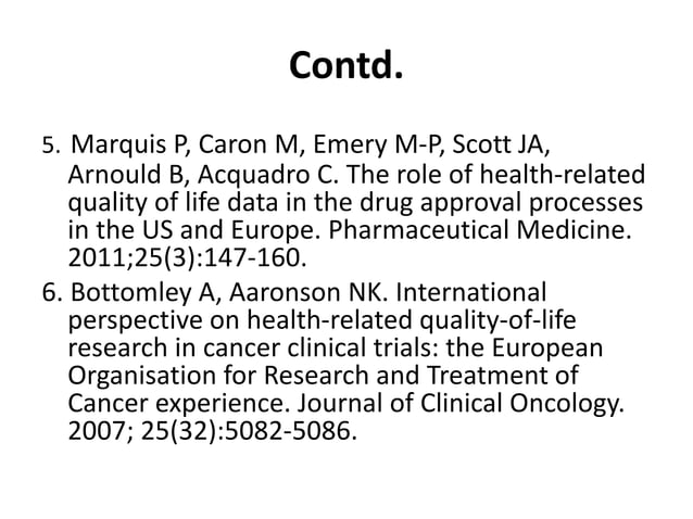 Endpoints in clinical research | PPTX