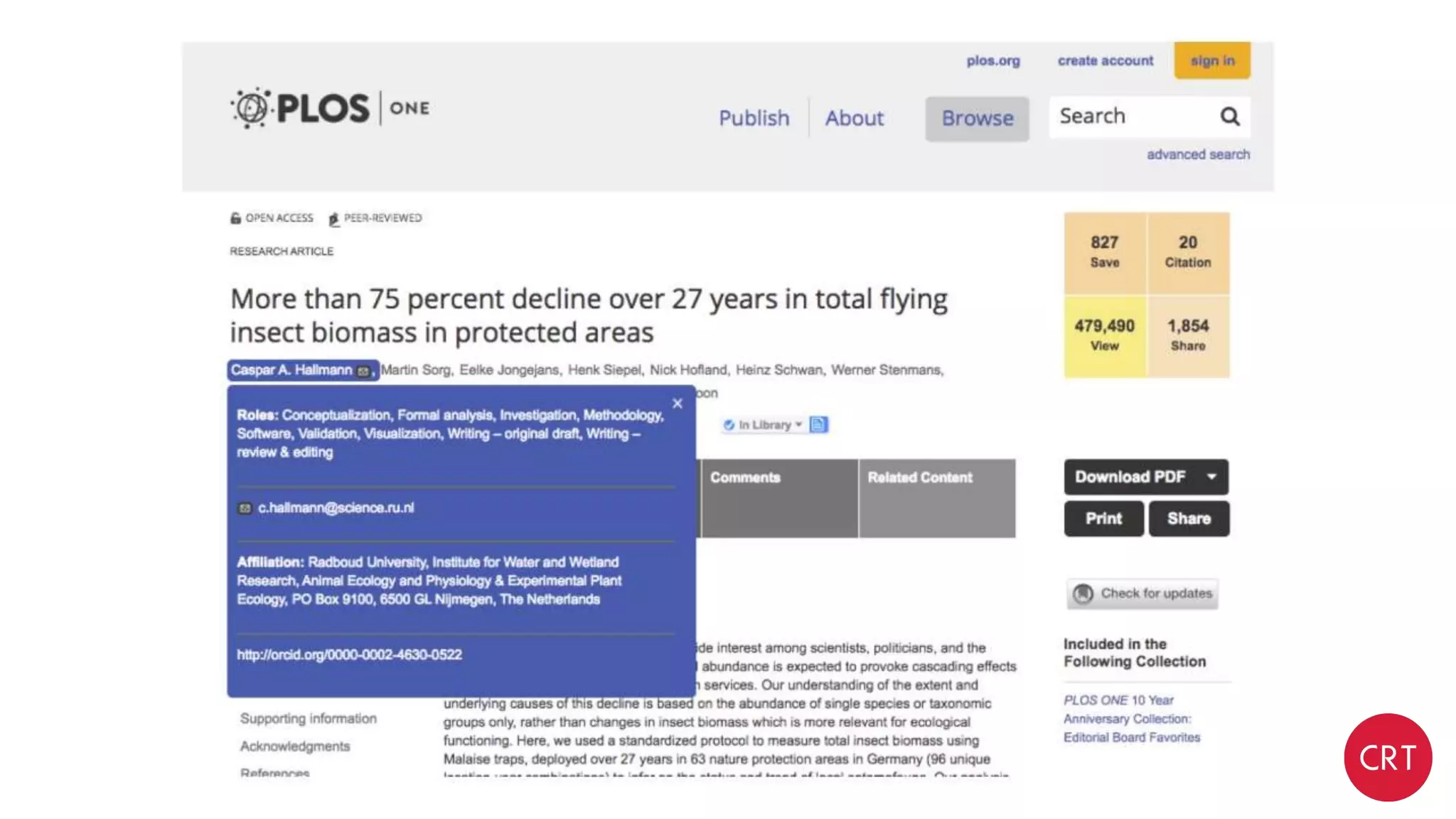 McGonagle-O'Connell "Greater Transparency: Contributor Roles Taxonomy ...