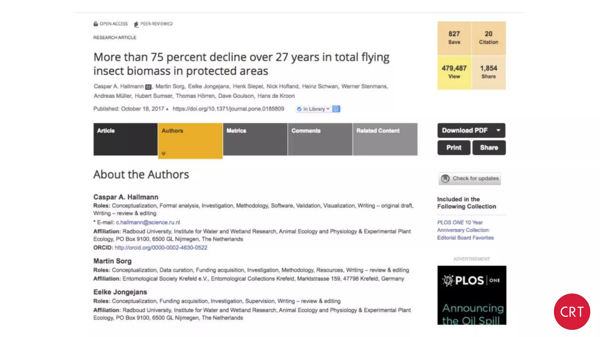 McGonagle-O'Connell "Greater Transparency: Contributor Roles Taxonomy ...