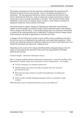 Credit process | PDF