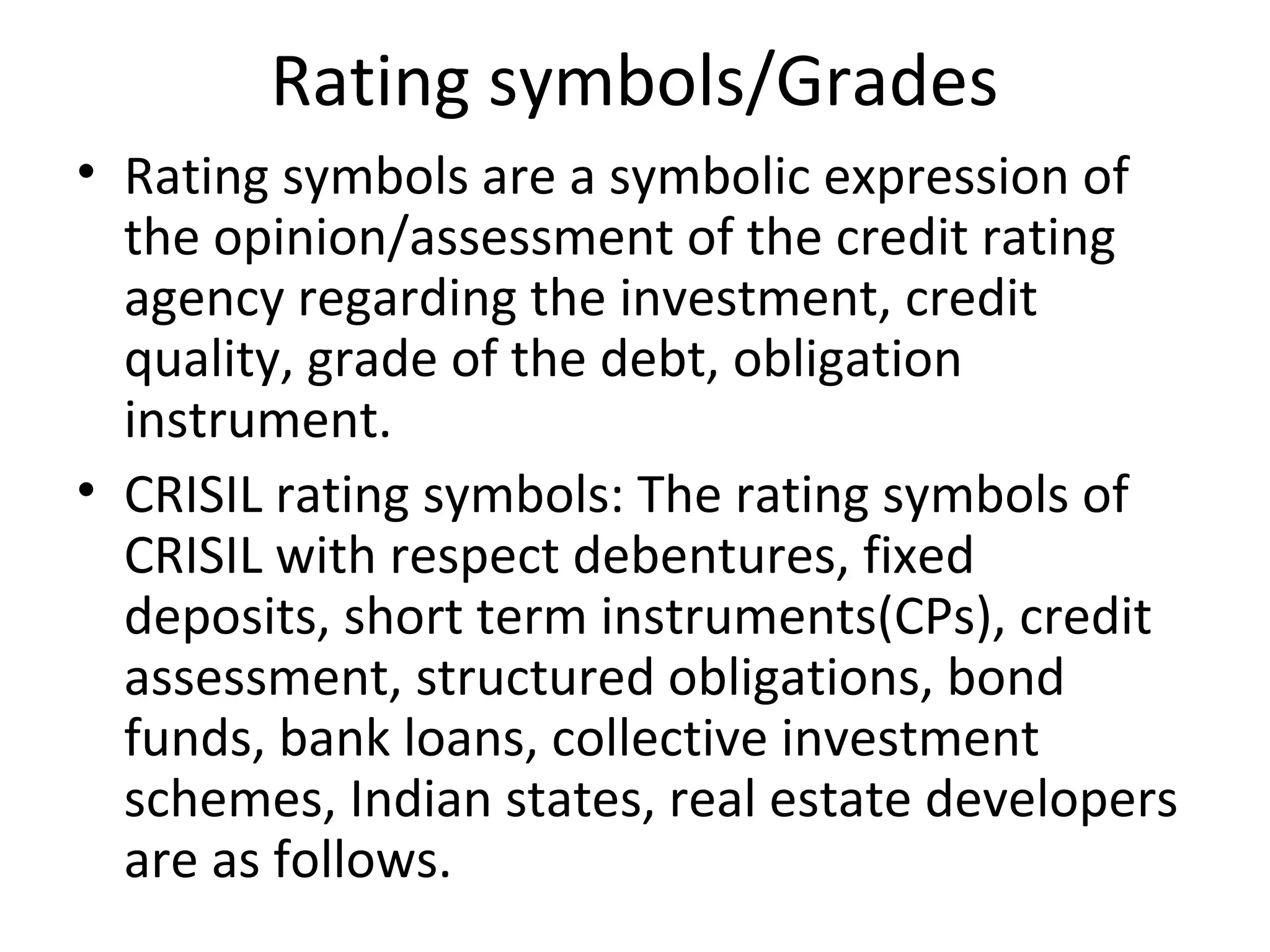 Credit rating ppt | PPT