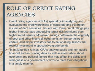 Credit rating | PPTX