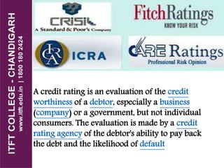 Credit rating | PPTX