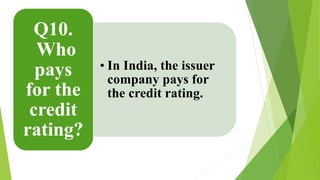 Credit rating | PPT